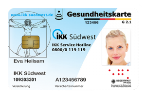 Elektronische Gesundheitskarte und PIN | IKK Südwest